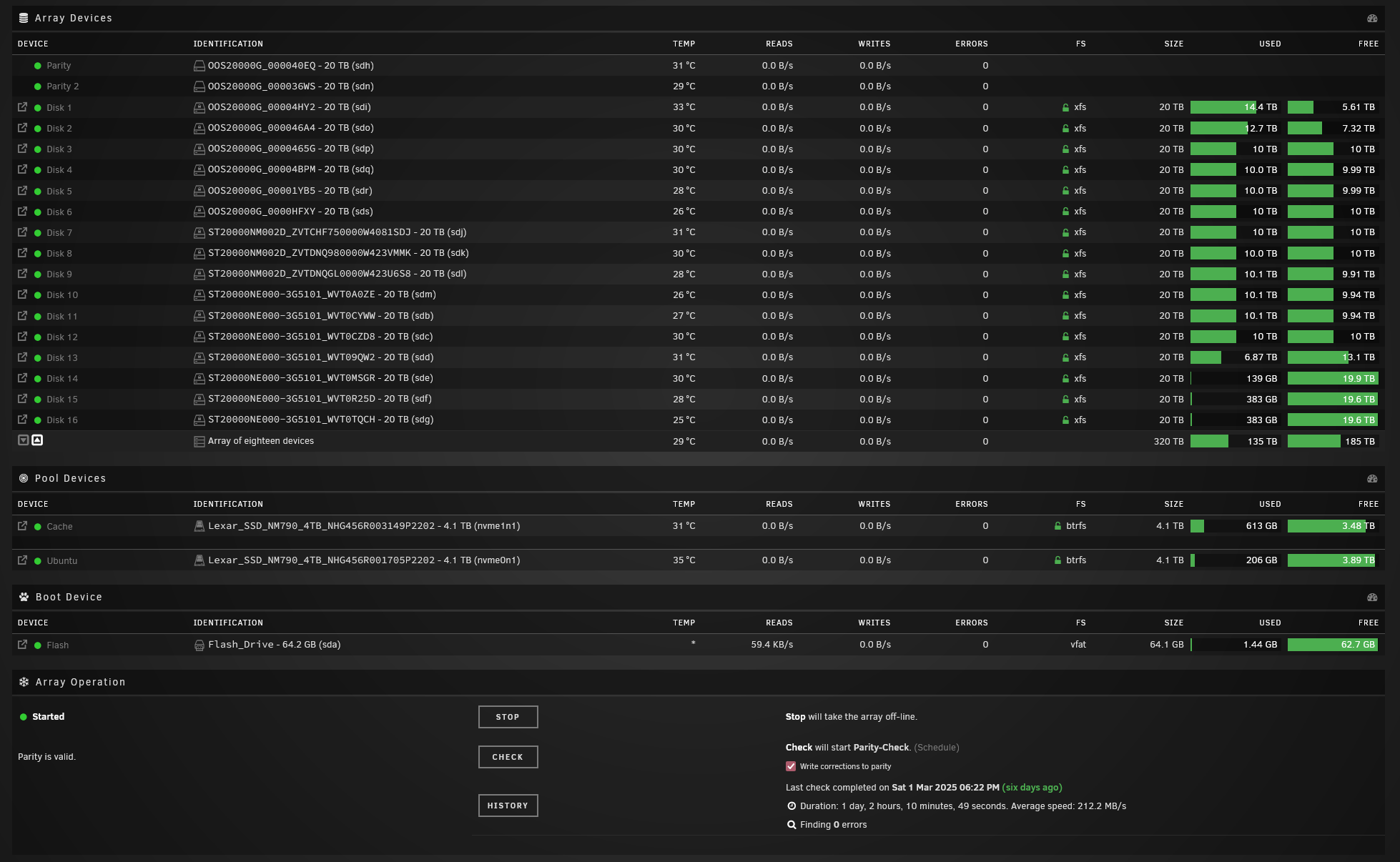 [Help] Missing ~12TB of free space when mounting array to Ubuntu VM via VirtioFS - General ...